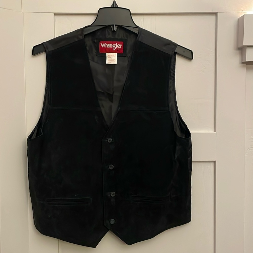 Wrangler Leather Vest - Gem